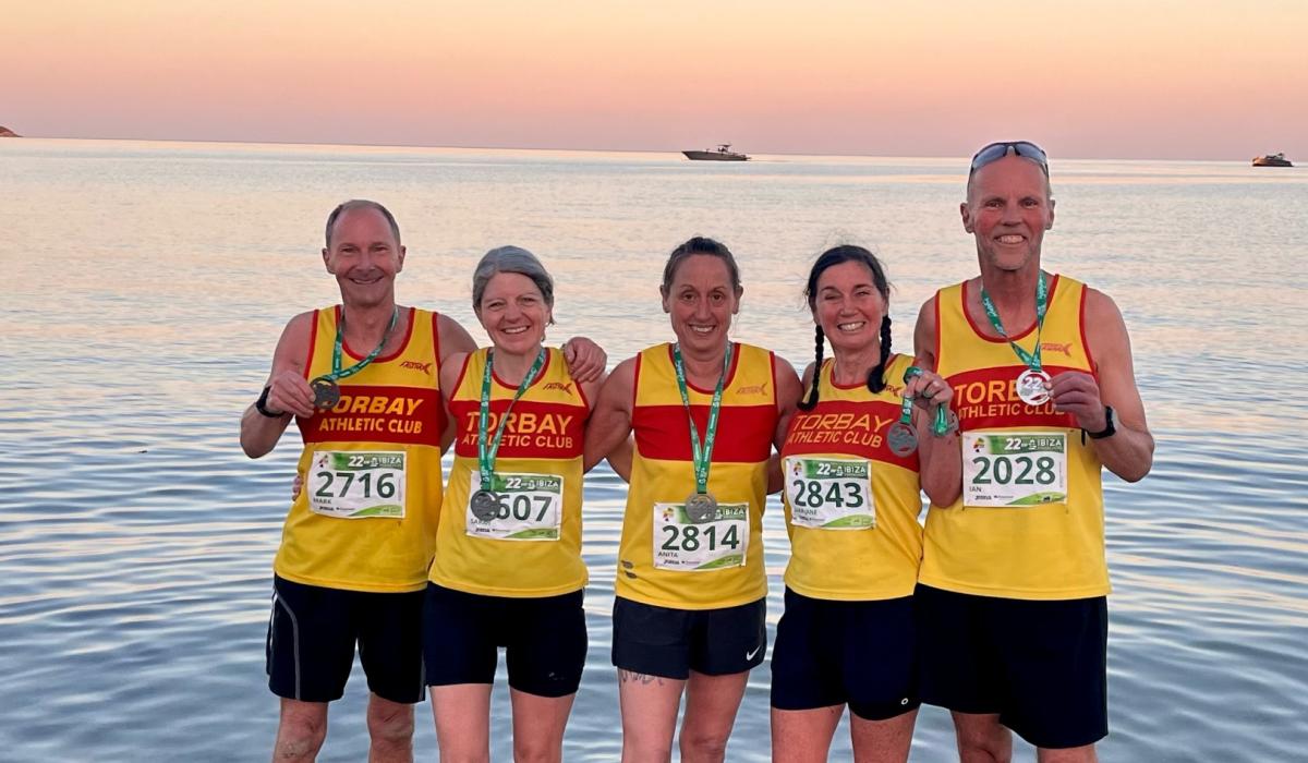 Ibiza party time for Torbay runners - Torbay Today