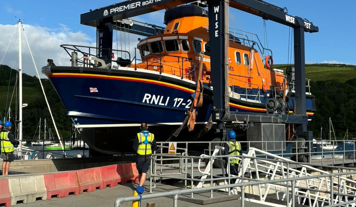 Torbay RNLI’s All Weather Lifeboat returns after a week’s maintenance ...
