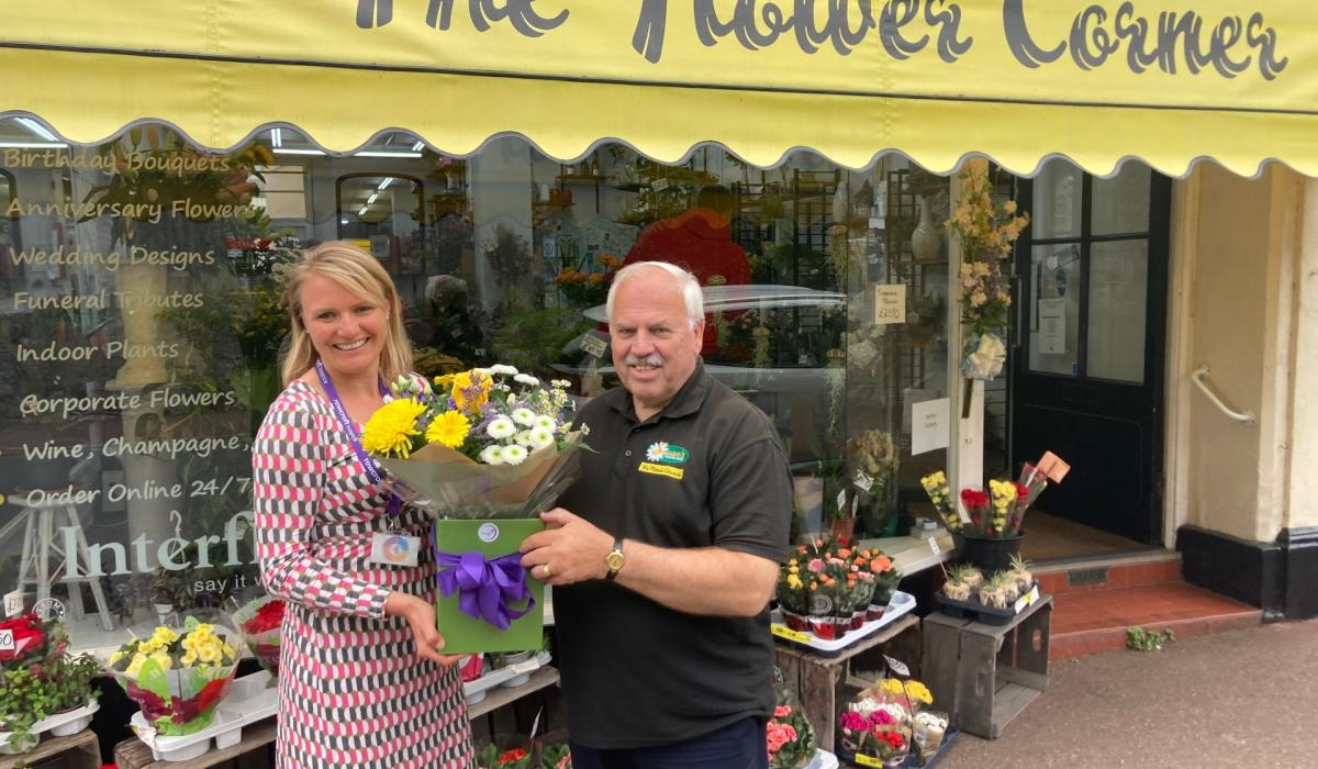 Torbay florist forge blooming partnership with Rowcroft Hospice with ...