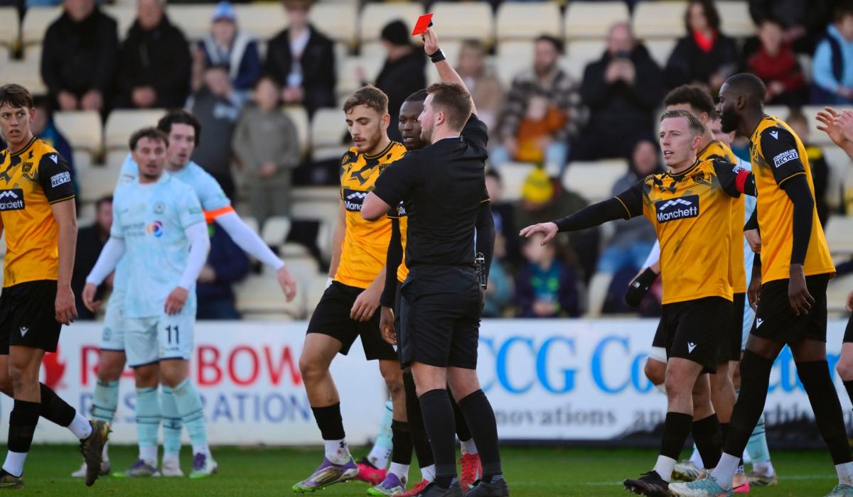 Three red cards, two goals and one dodgy ref at Torquay United - Torbay ...