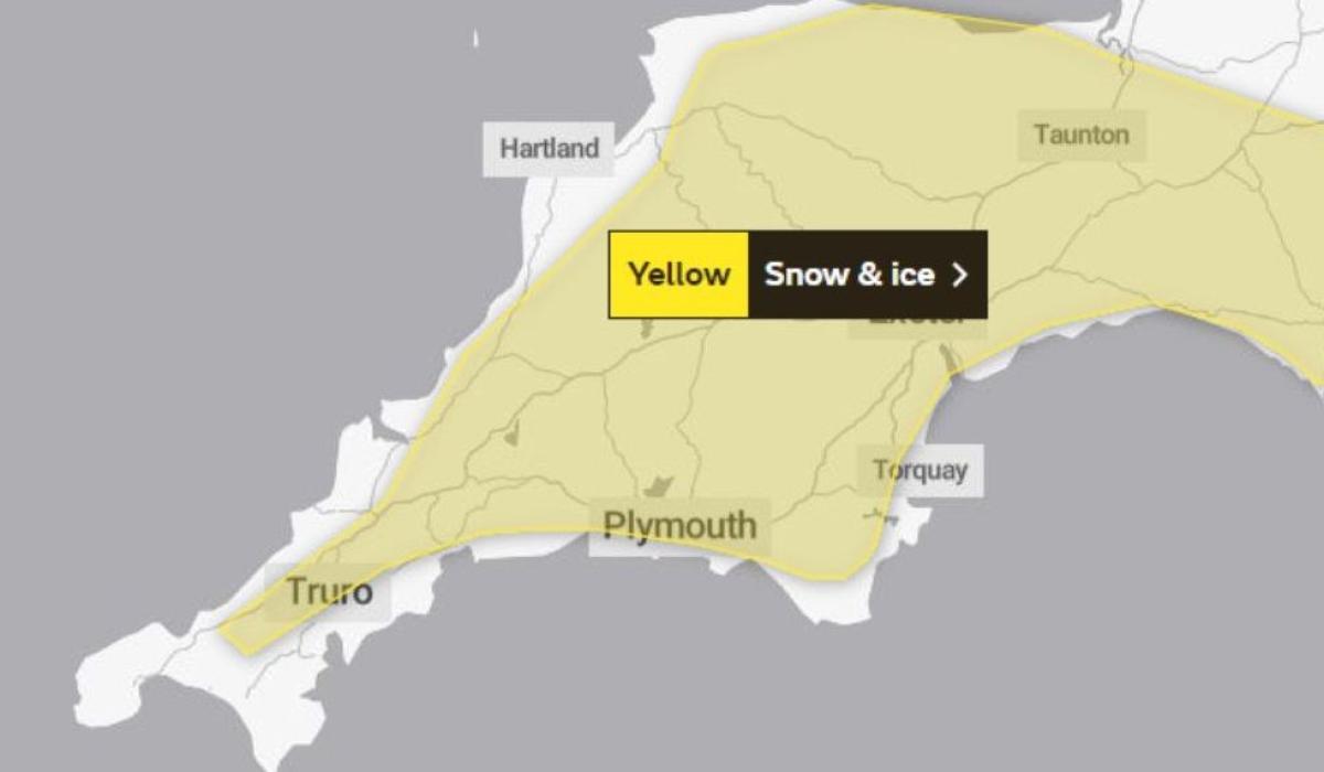 Snow and ice weather warning for Torbay - Torbay Today