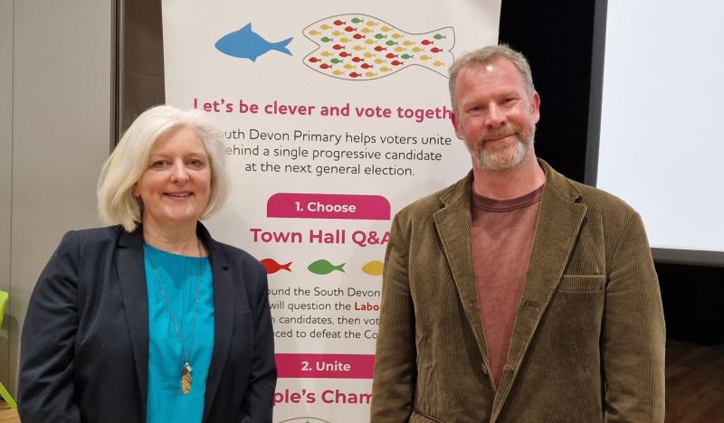 South Devon cross-party vote organisers hail initiative a success as Lib Dem Caroline Voaden ...