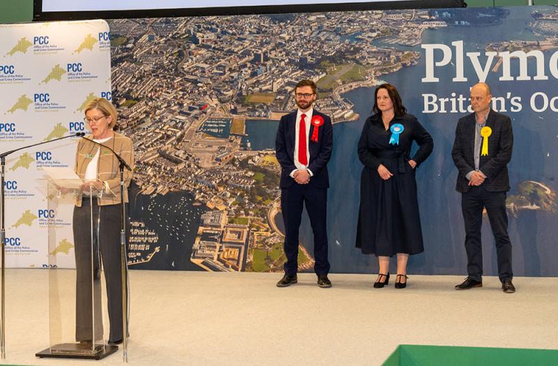 Alison Hernandez re-elected as Devon and Cornwall's Police and Crime ...