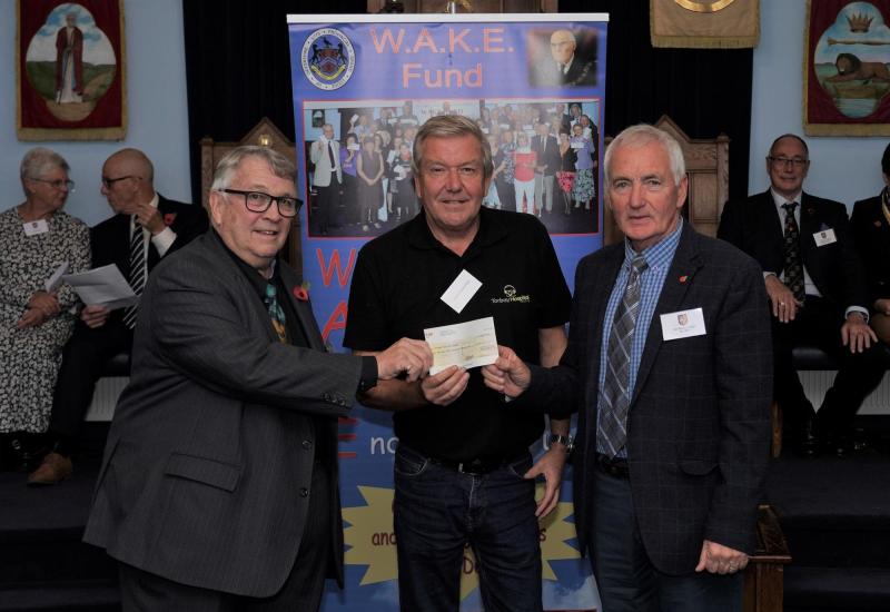 Devon Freemasons donate £1,500 to Torbay Hospital Radio - Torbay Today
