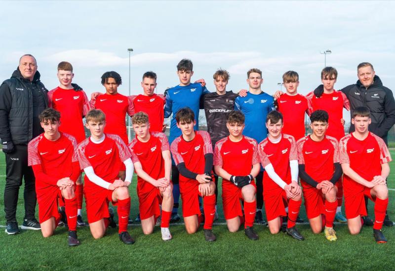 Soccer Profile (Devon) Academy players in training session at Liverpool ...