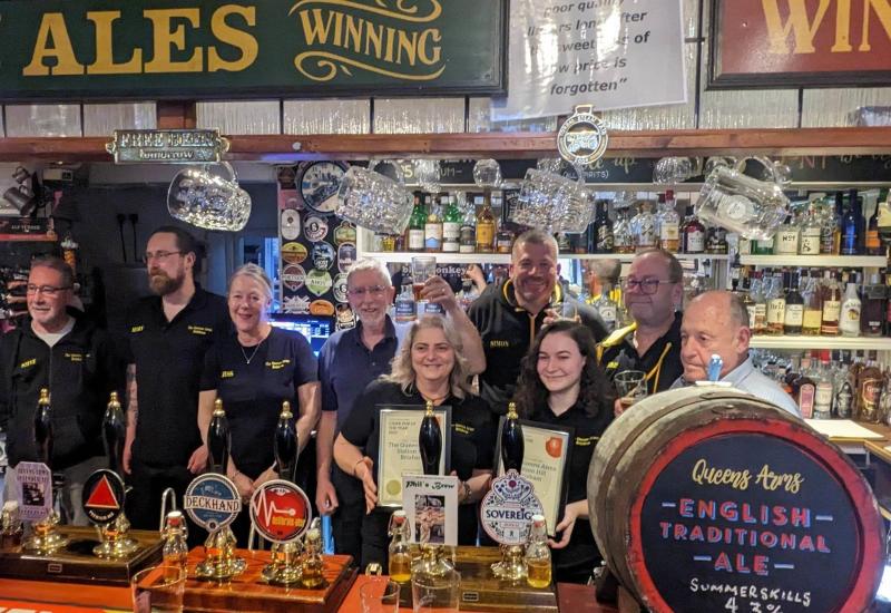 CAMRA's Pub of Year and Cider Pub of Year awards for Brixham landlord ...