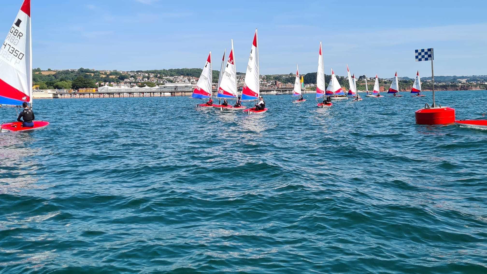 Paignton Sailing Club hosts weekend of Topper coaching and racing ...