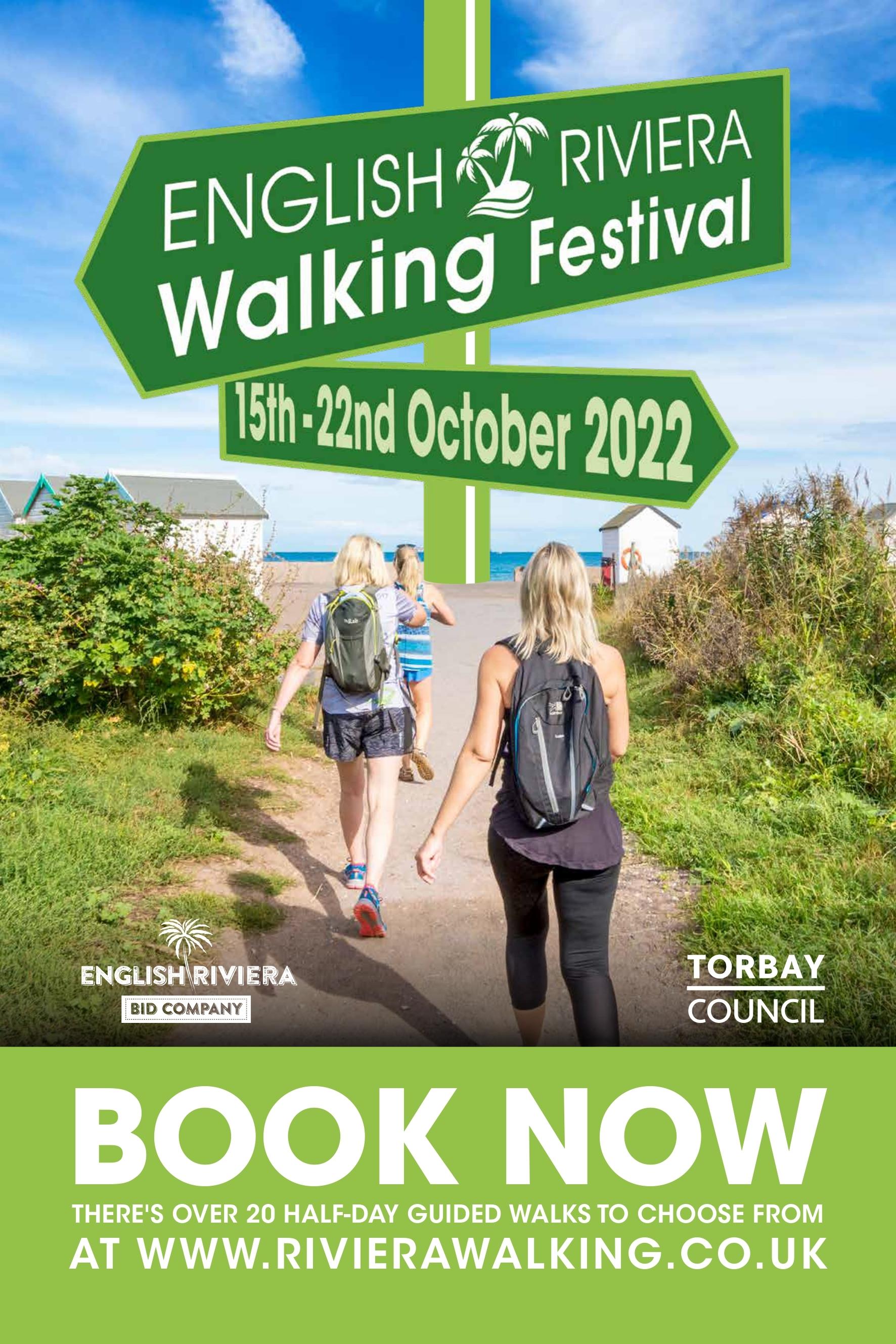 English Riviera Walking Festival what's on guide - Torbay Today