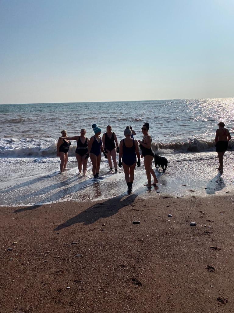 Midwifery Mermaids complete year-long sea dip challenge - and sign up ...