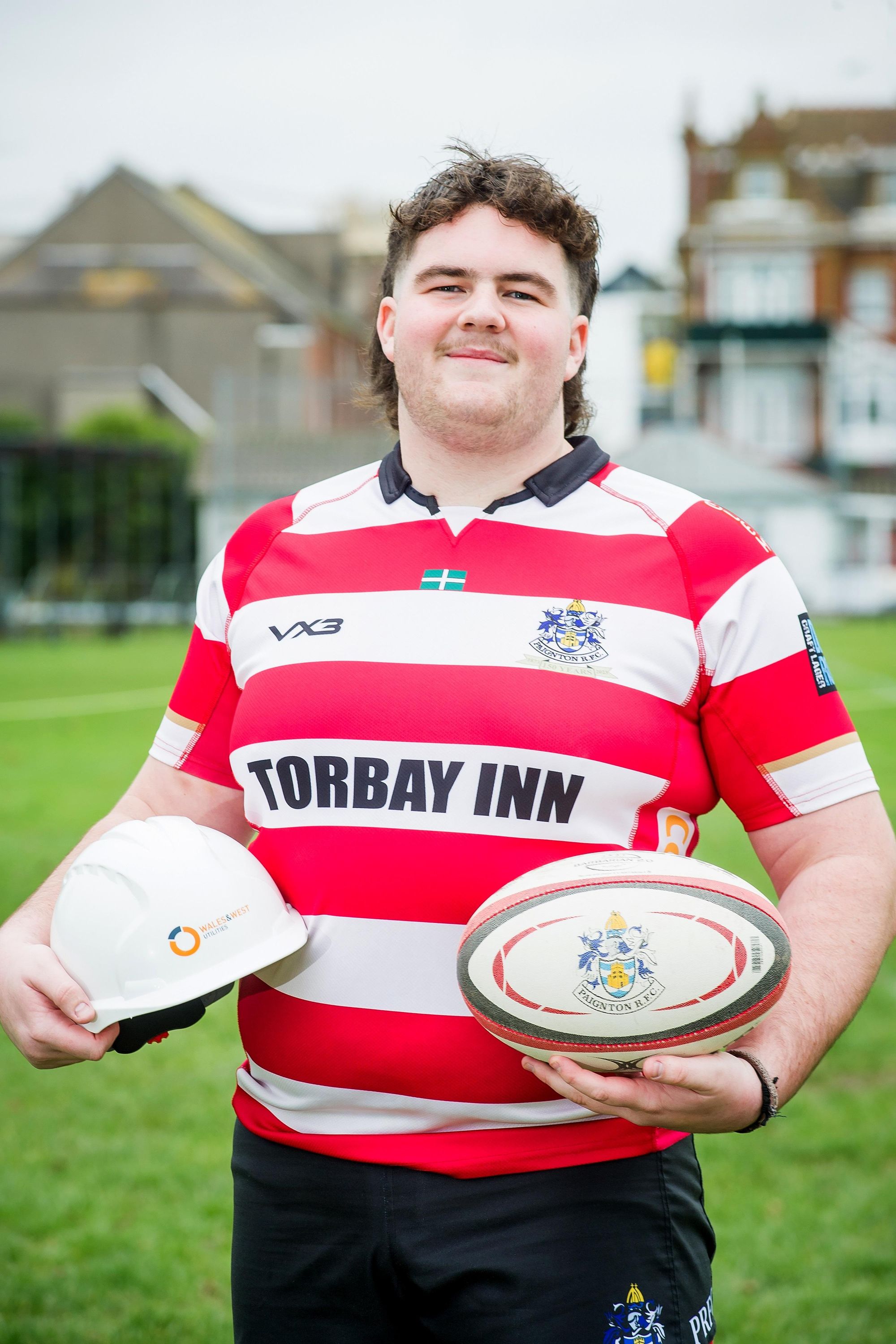 Rugby player sponsored in recognition of dad's work with club - Torbay ...