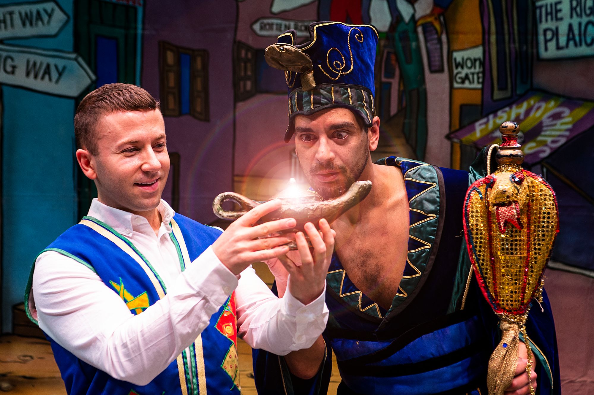 PICTURES: Sneak peek at Aladdin on panto opening night at Princess ...