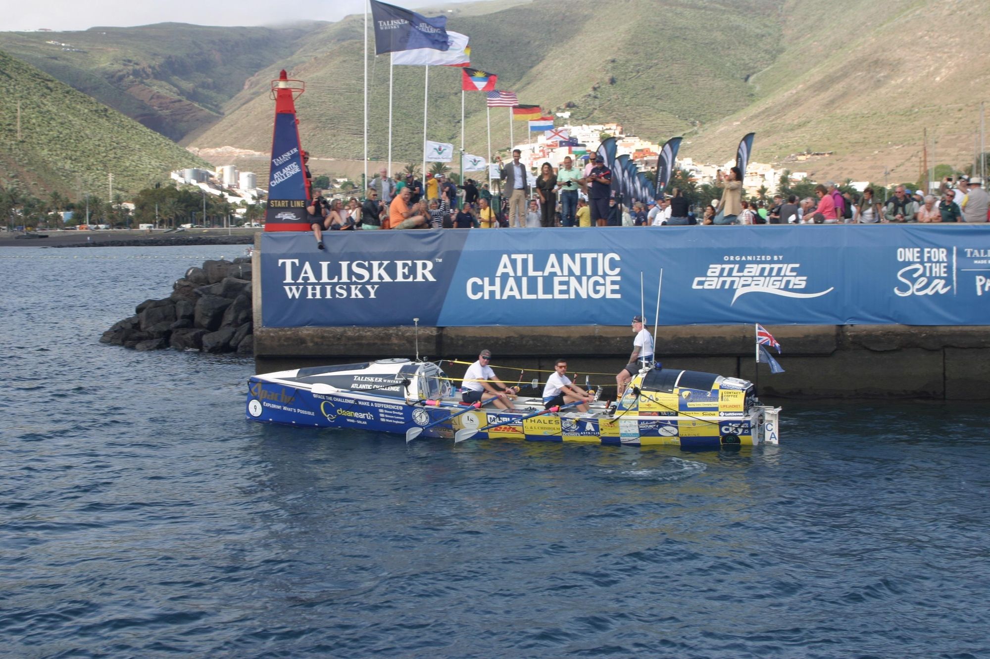 Devon rowers in 3,000-mile Talisker Whisky Atlantic Challenge race ...