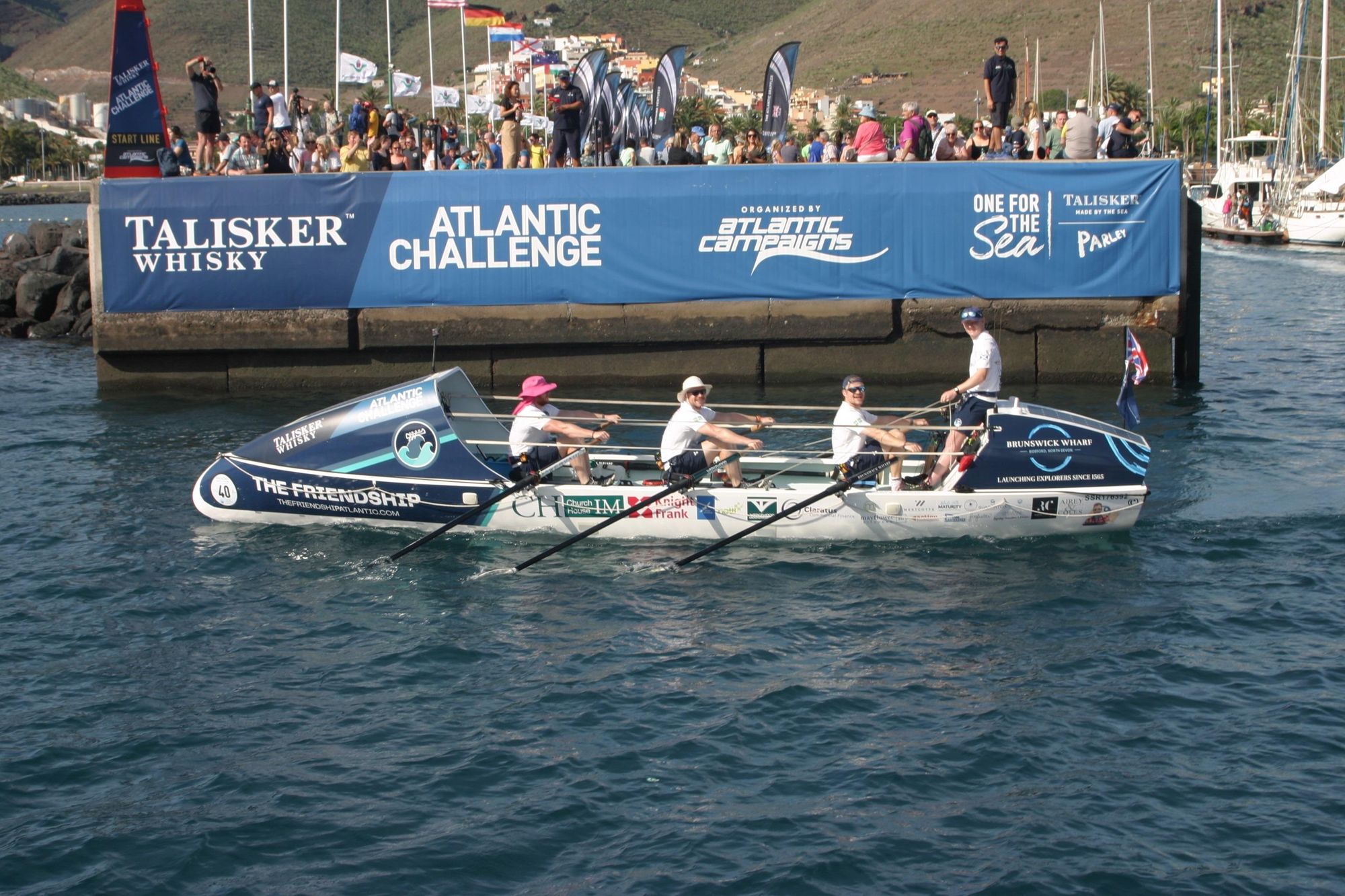 Devon rowers in 3,000-mile Talisker Whisky Atlantic Challenge race ...