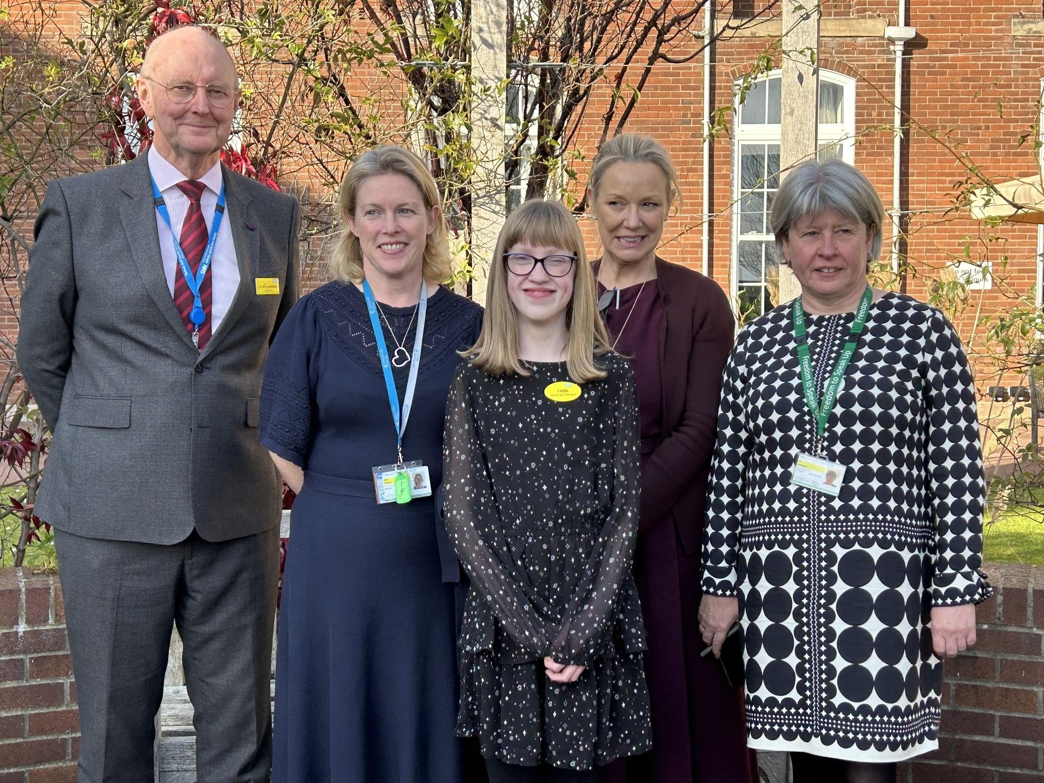 Campaigning transplant patient Lottie, 11, becomes honorary director of ...