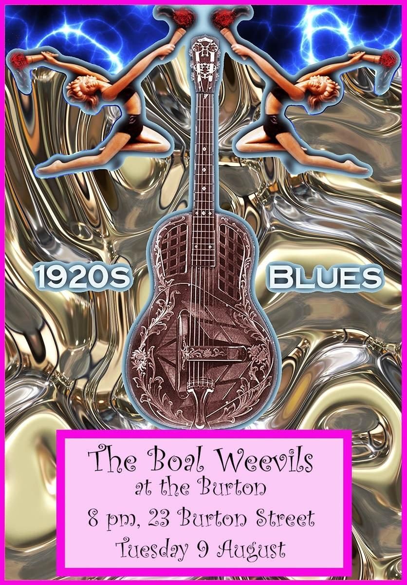 Brixham Blues Club posters as popular as musicians at The Burton venue ...