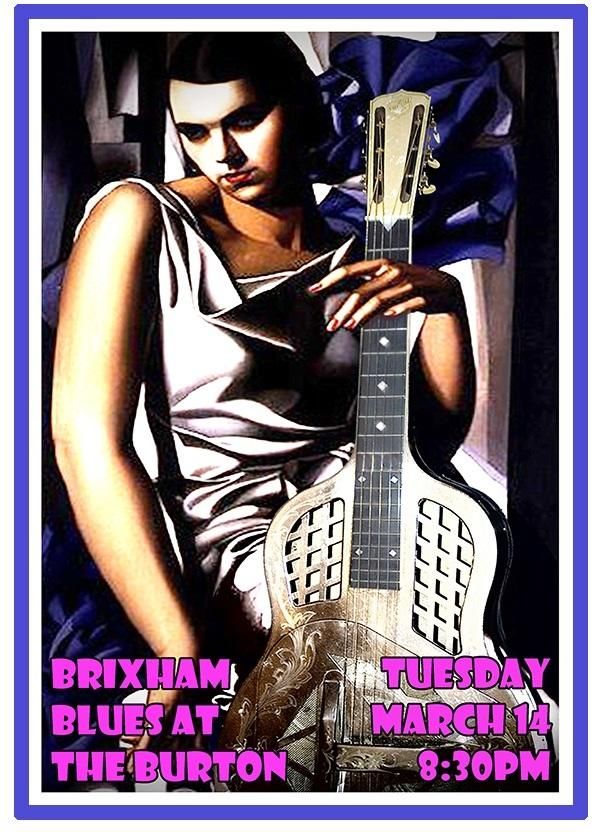 Brixham Blues Club posters as popular as musicians at The Burton venue ...