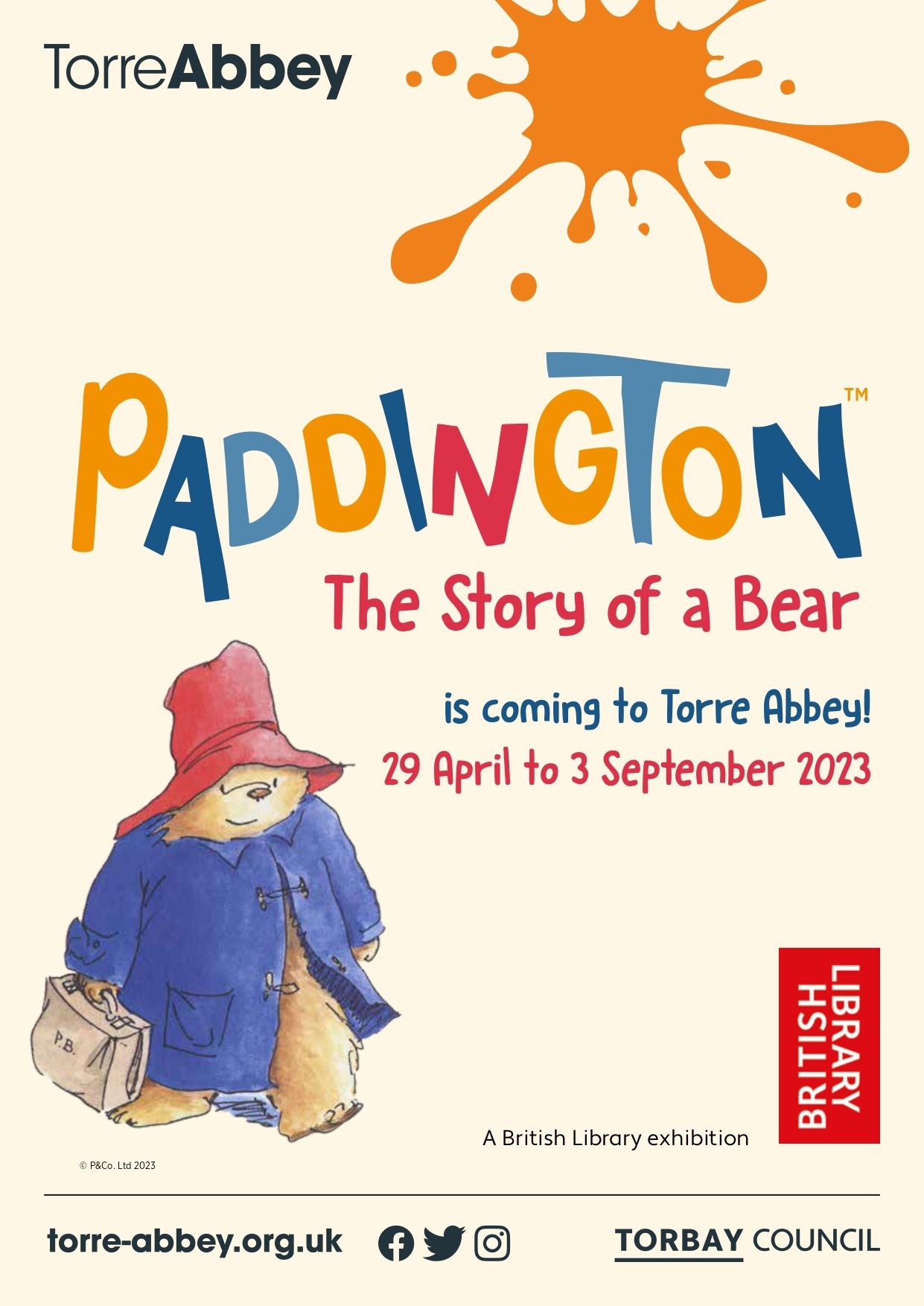 Paddington Bear bringing his marmalade trail to Torquay - Torbay Today