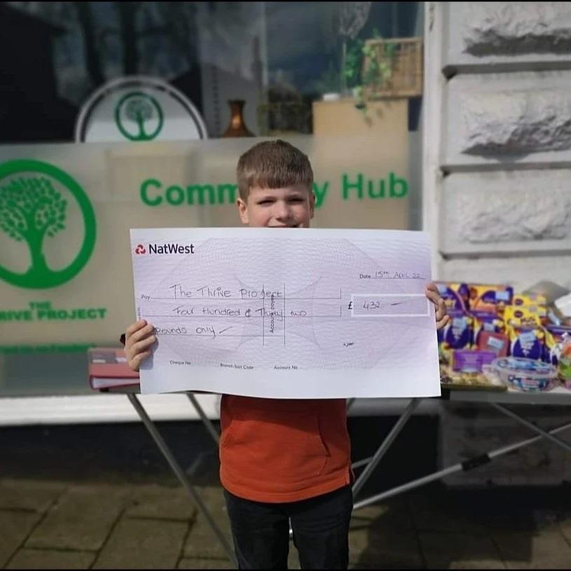 The Thrive Project charity boss praises boys, 10, for 'making a ...